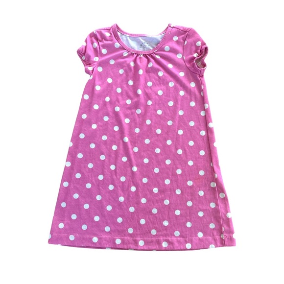 Primary | Pajamas | Primary Pink Polka Dot Nightgown 45y | Poshmark